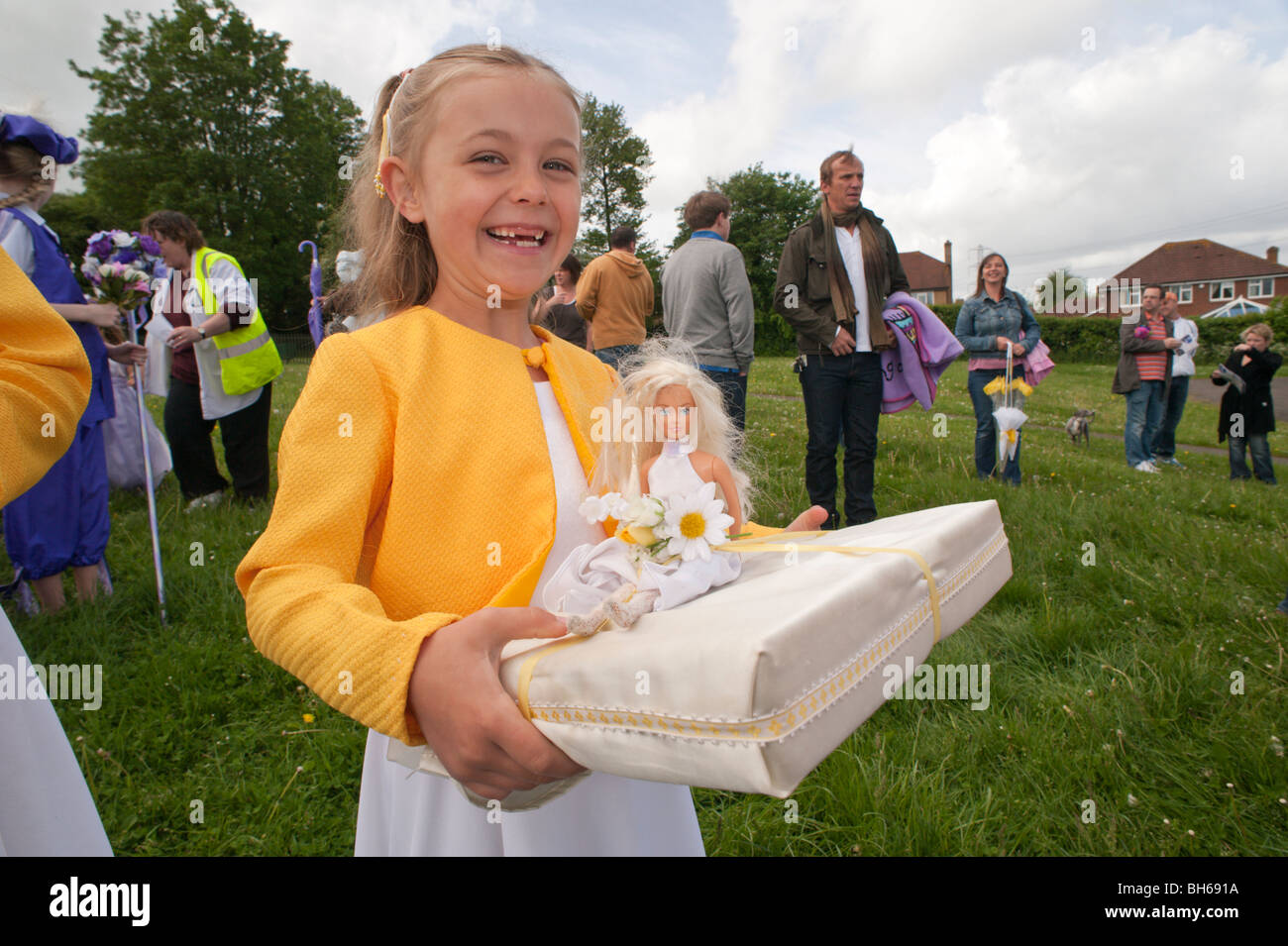 Chislehurst's May Queen has already been crowned so the crown carrier ...