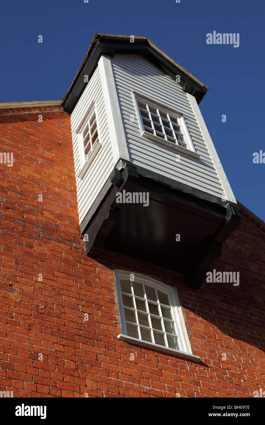 OLD SACK GANTRY IN CONVERTED WATER MILL IN TEWKESBURY. GLOUCESTERSHIRE ...