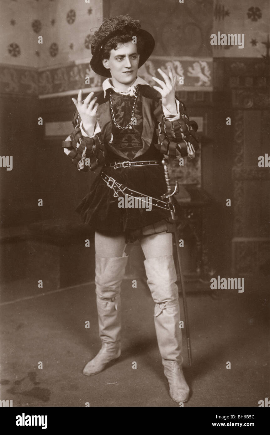 Henry Ainley as Cassio in Othello Stock Photo - Alamy