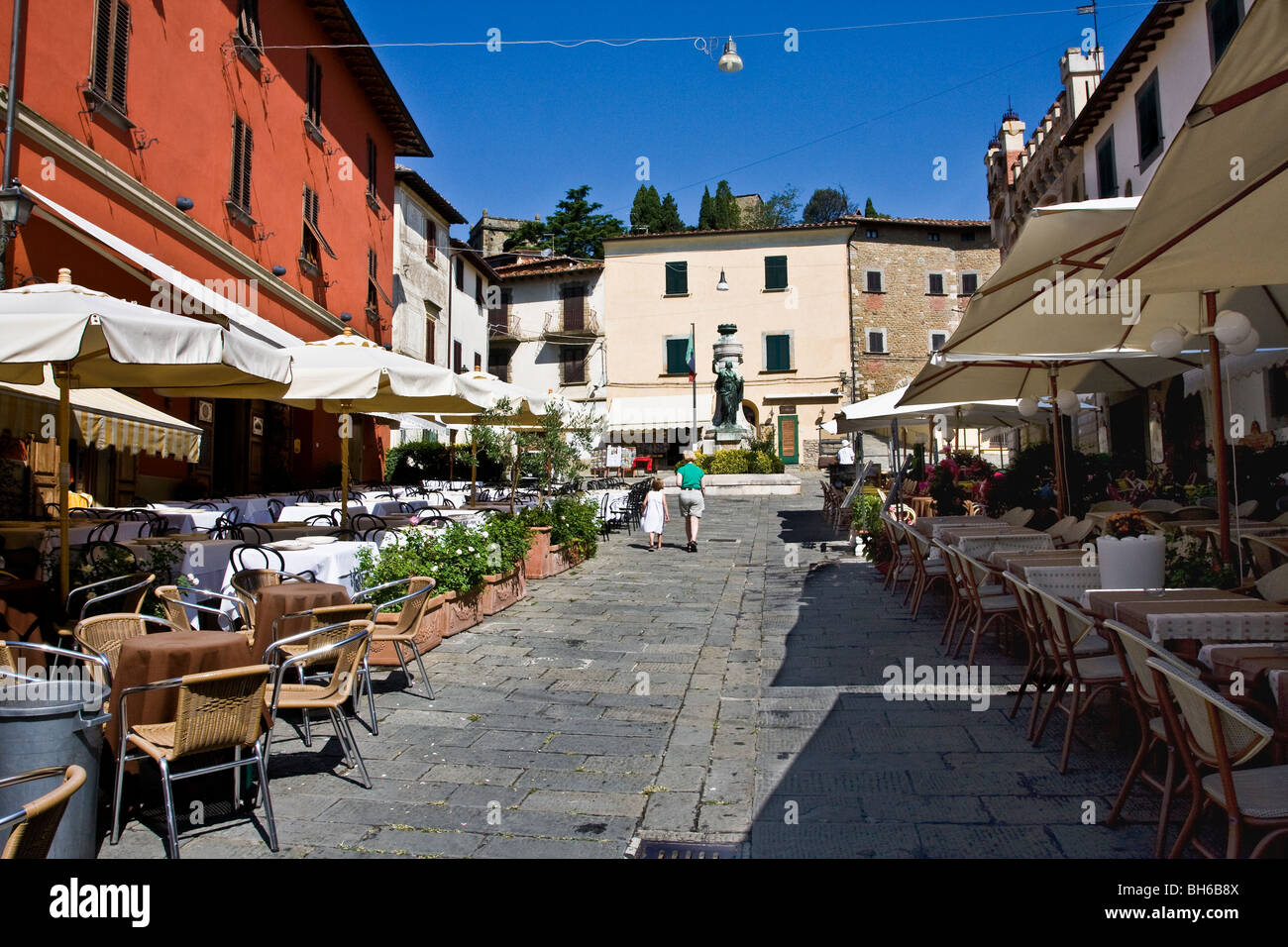 Village Centre Montecatini Alto Tuscany Italy Stock Photo - Alamy