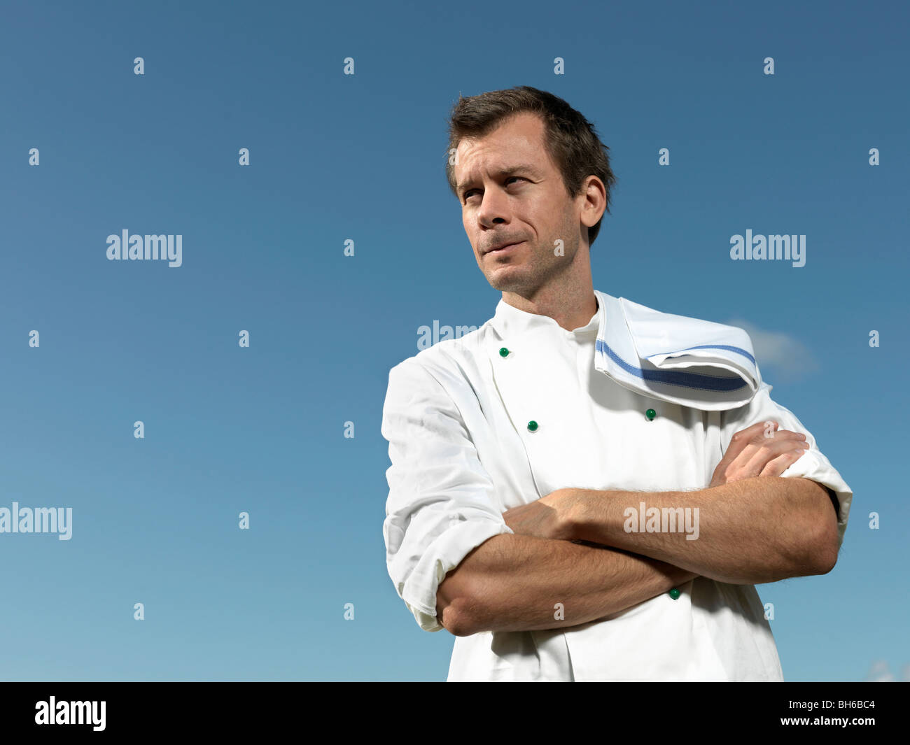 Portrait of chef Stock Photo - Alamy