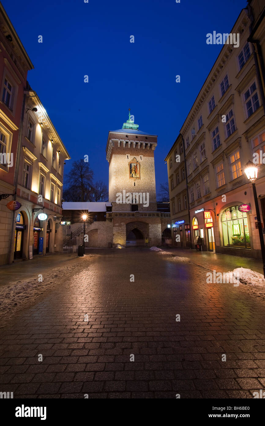 Main gate medieval krakow hi-res stock photography and images - Alamy