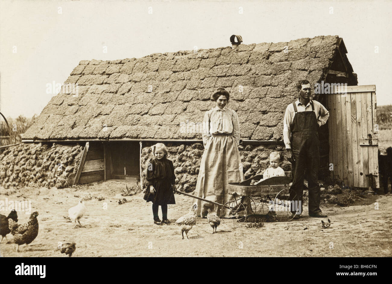 Old West Sod Houses