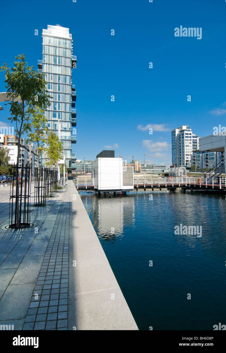 Modern buildings at Grand Canal Docks, Dublin, Ireland Stock Photo - Alamy