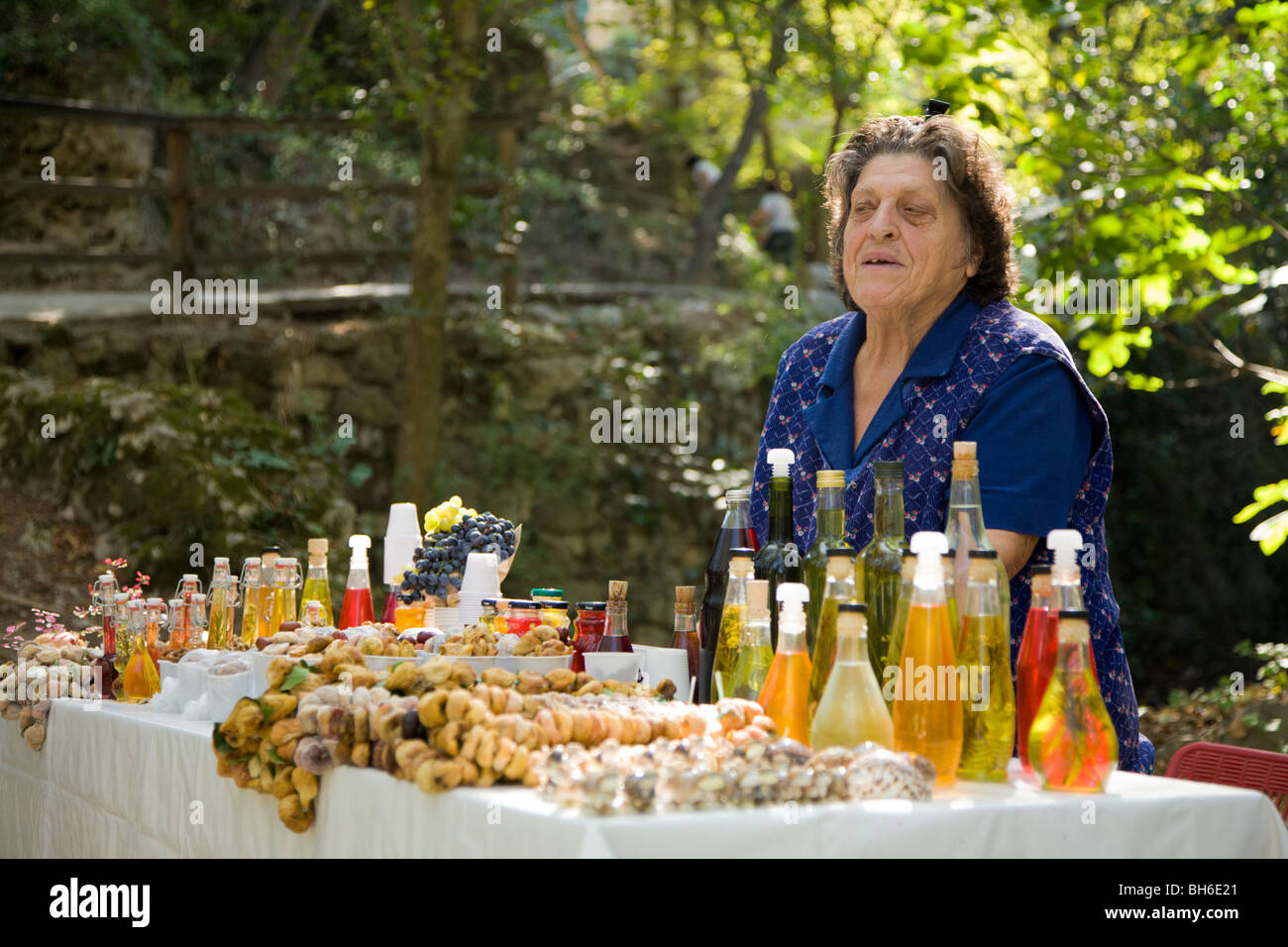 Elderly woman street vendor selling hi-res stock photography and images ...