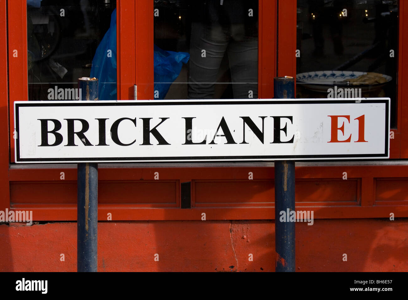 Brick Lane road signs Stock Photo - Alamy