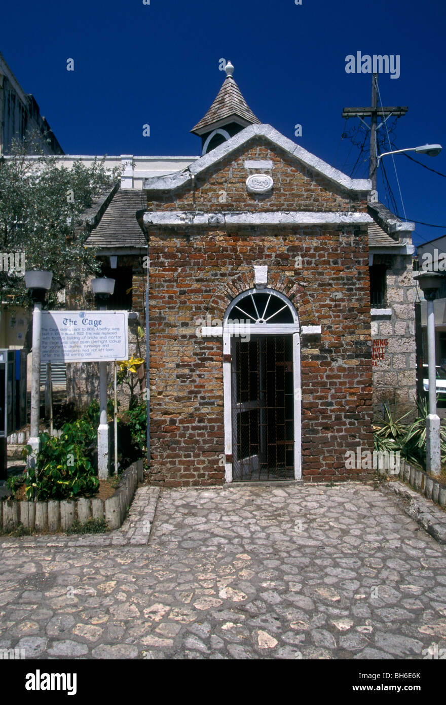 The Cage, Sam Sharpe Square, Montego Bay, Jamaica Stock Photo - Alamy
