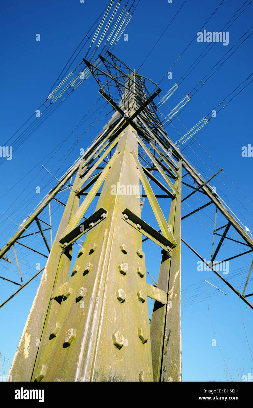 Electricity pylon leg hi-res stock photography and images - Alamy