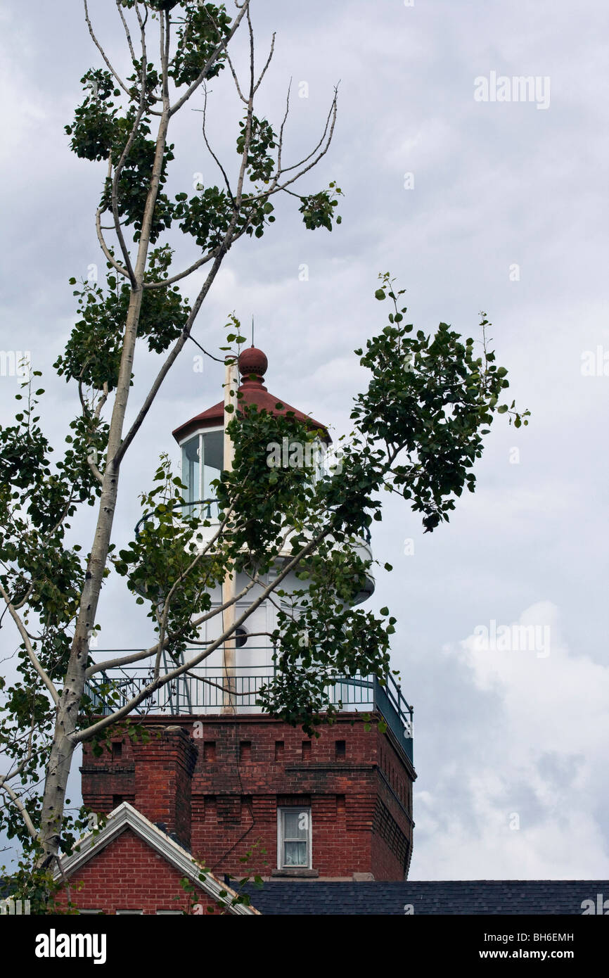 Historic Big Bay Point Lighthouse Marquette County Upper Peninsula ...