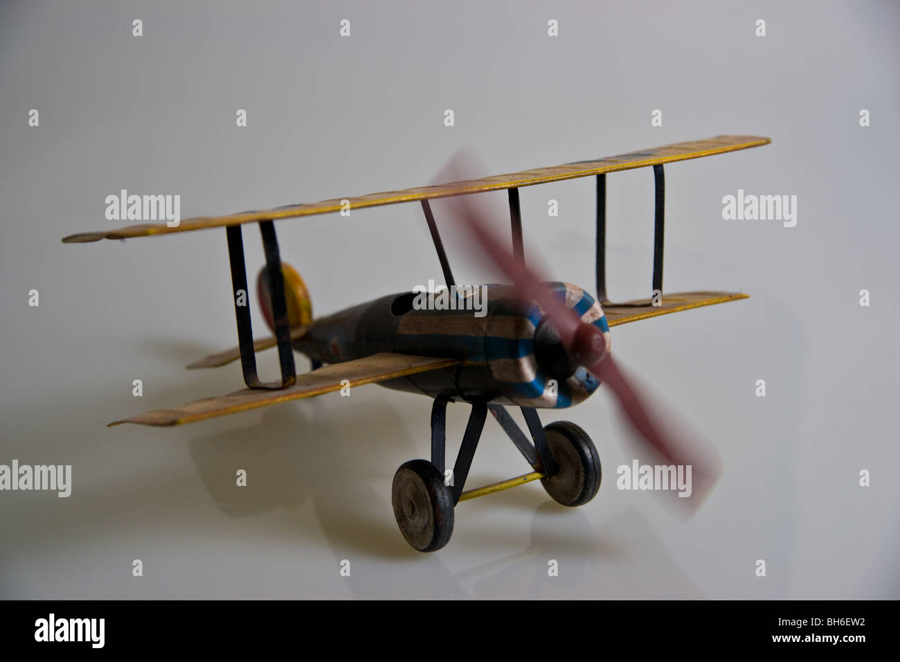 Toy biplane hi-res stock photography and images - Alamy