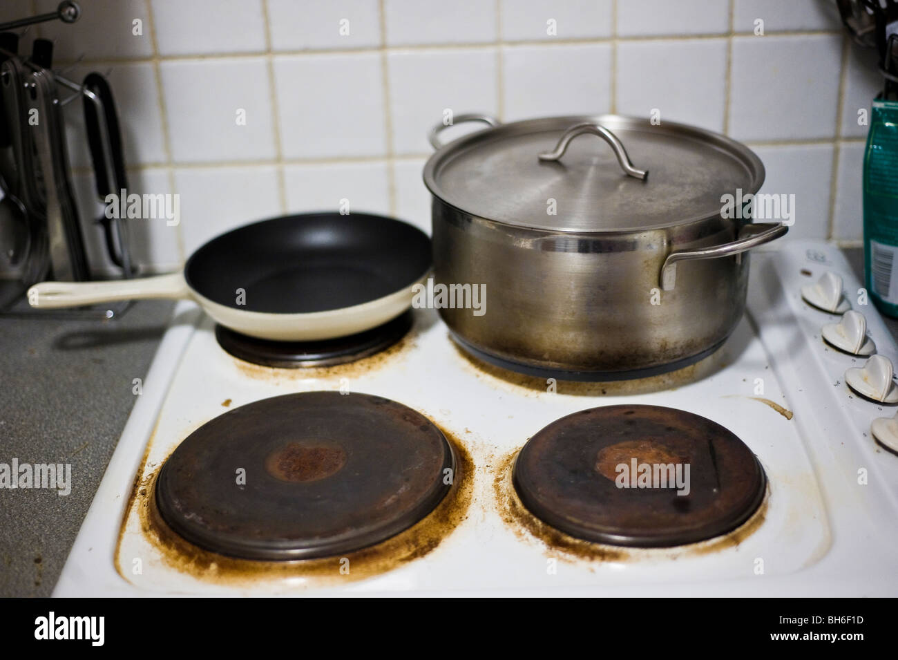 On a cooker hob hi-res stock photography and images - Alamy