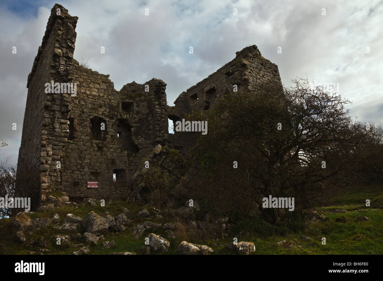 Arnside Tower, Arnside, Cumbria, England Stock Photo - Alamy