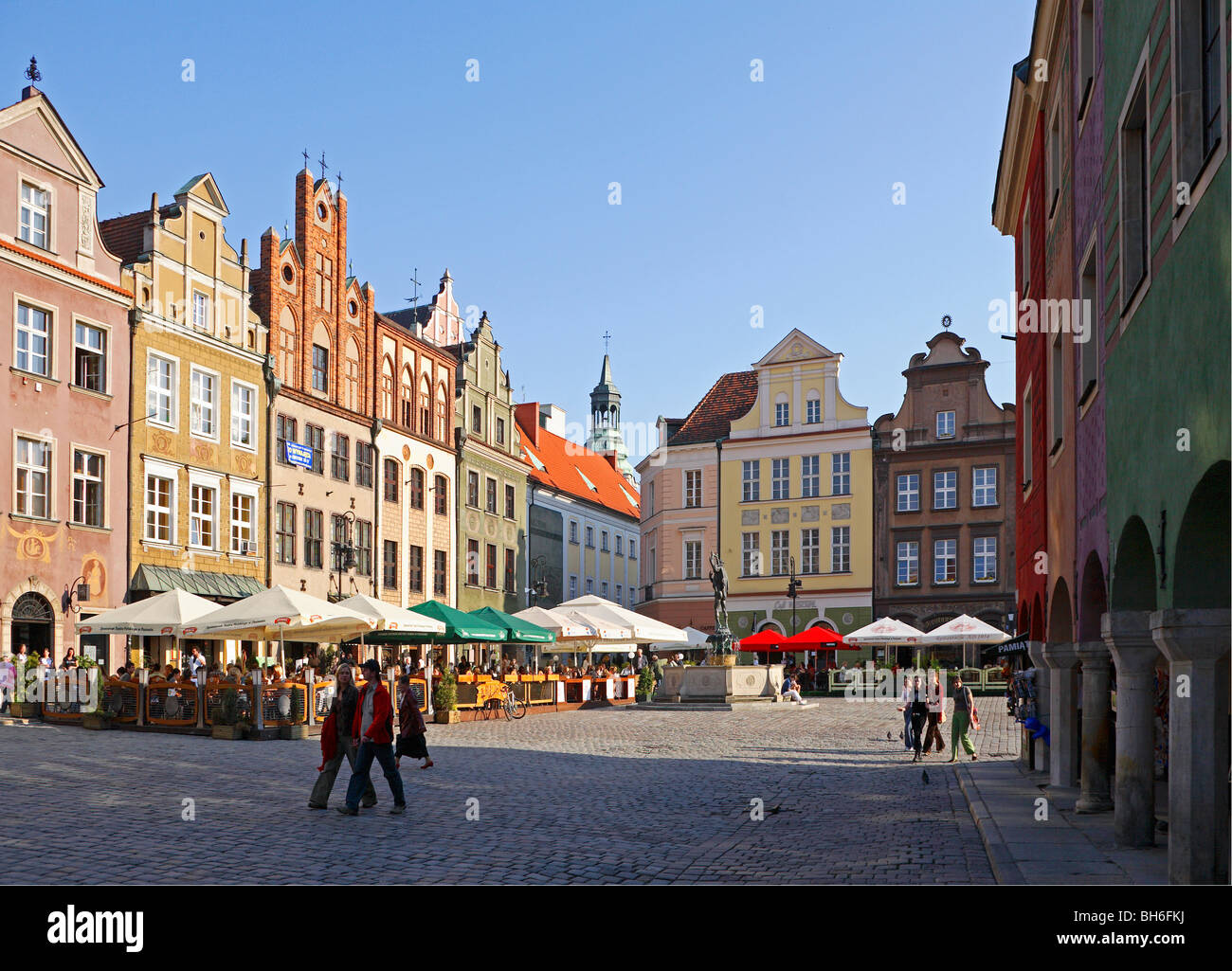 Old Market Square, Poznan, Poland Stock Photo - Alamy