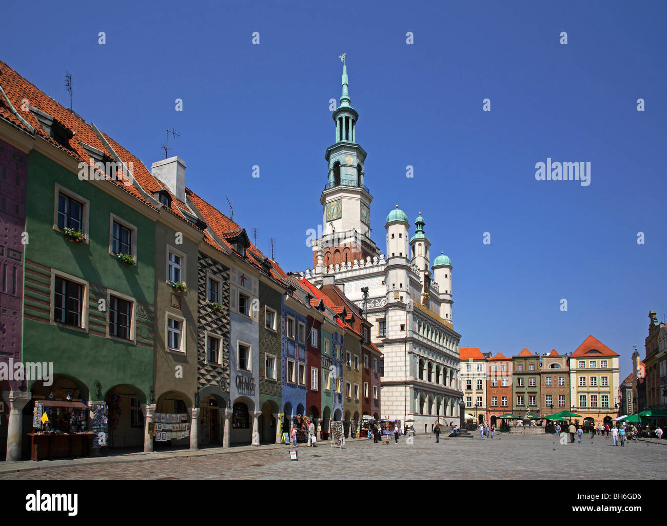 Town Hall, Old Market Square, Poznan, Poland Stock Photo - Alamy
