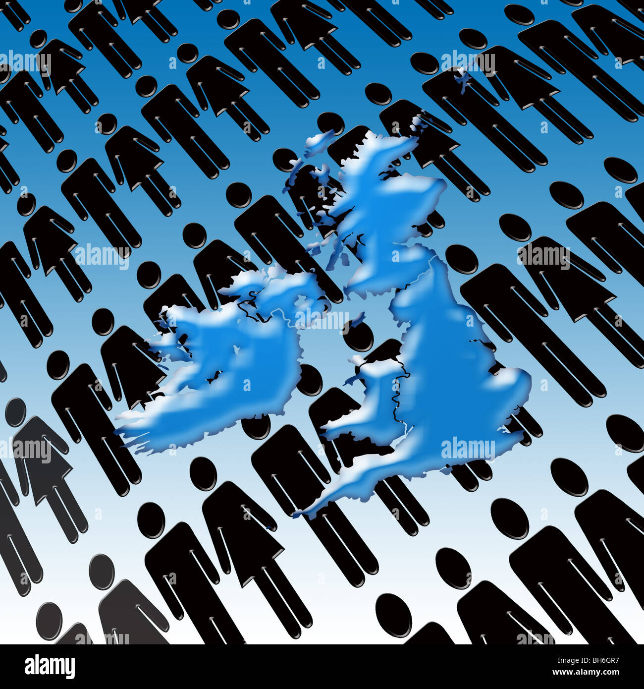 Overpopulation population explosion hi-res stock photography and images ...