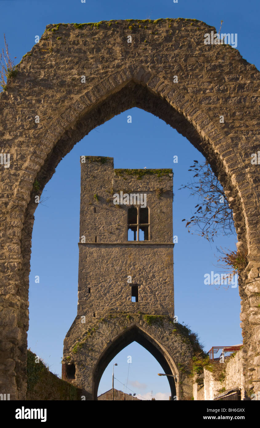 Drogheda historical castle Stock Photo - Alamy
