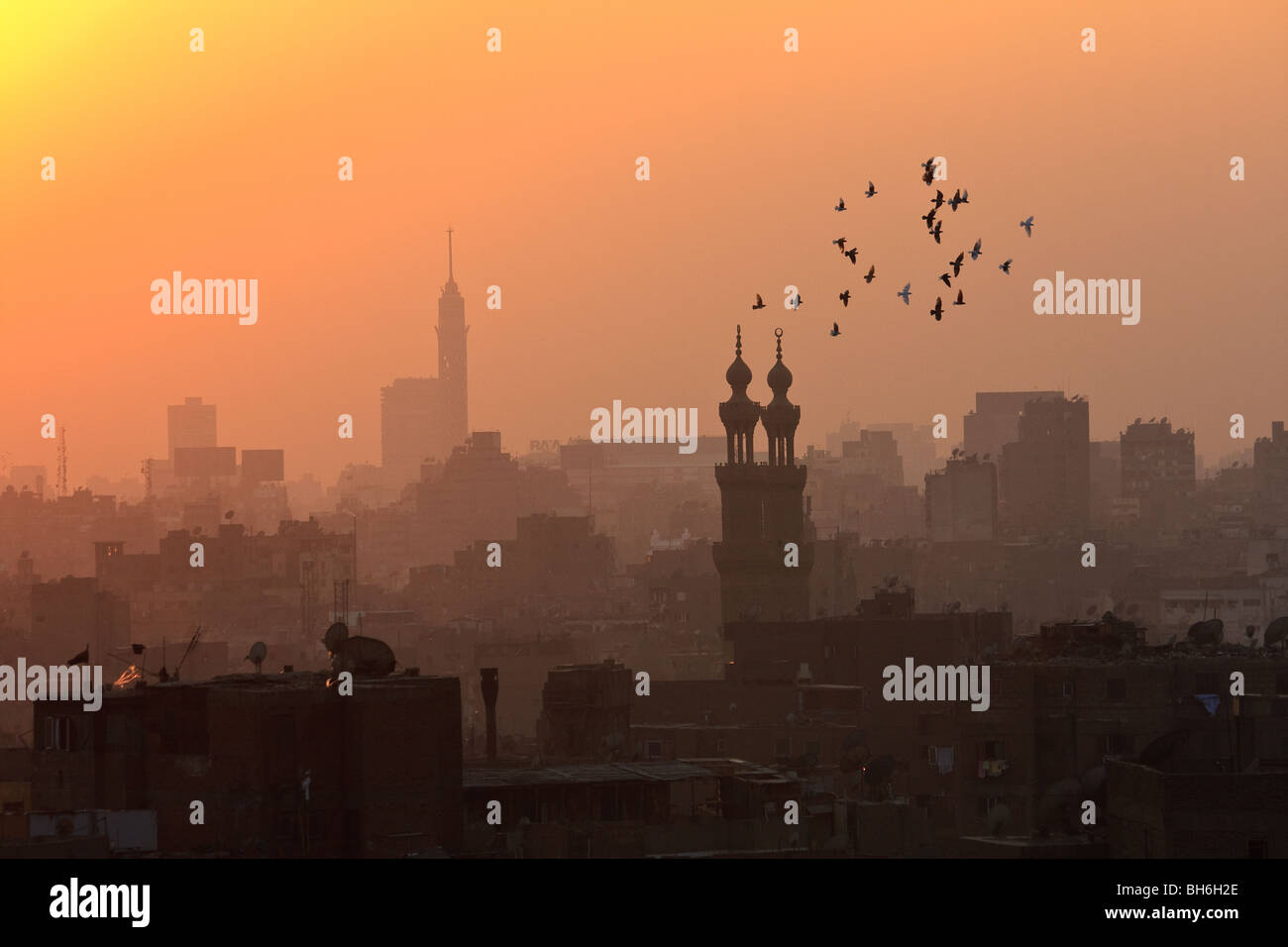 Africa Azhar Cairo Cityscape Egypt Islam Mosque Stock Photo - Alamy