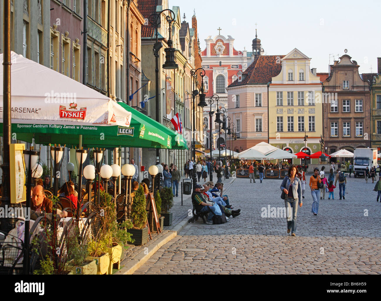 Old Market Square, Poznan, Poland Stock Photo - Alamy