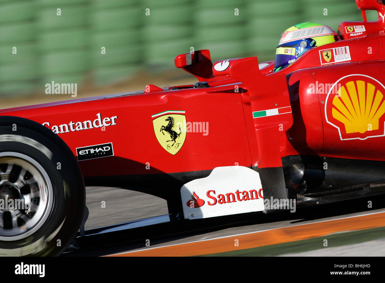 Test of Formula 1 championship 2010 Stock Photo - Alamy