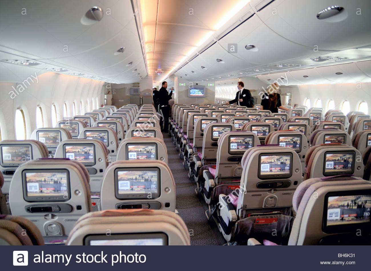 Emirates Airlines A380 Economy Class