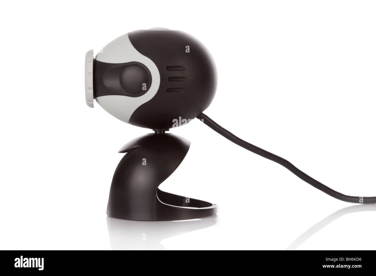 Video Webcam isolated on a white background Stock Photo - Alamy