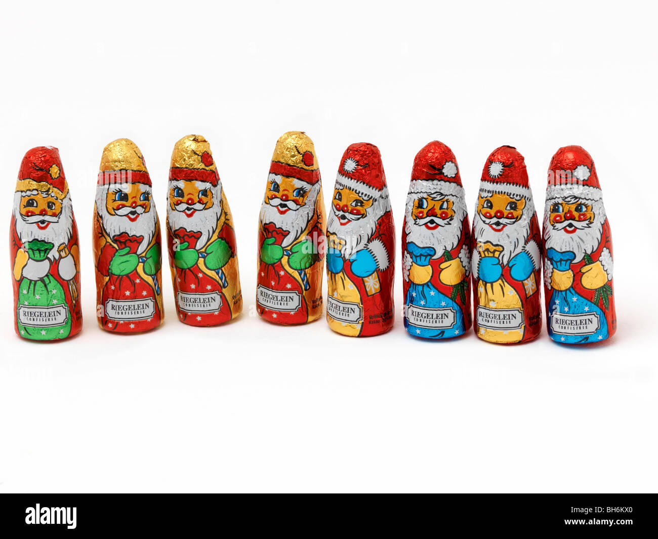 Father christmas chocolates hi-res stock photography and images - Alamy