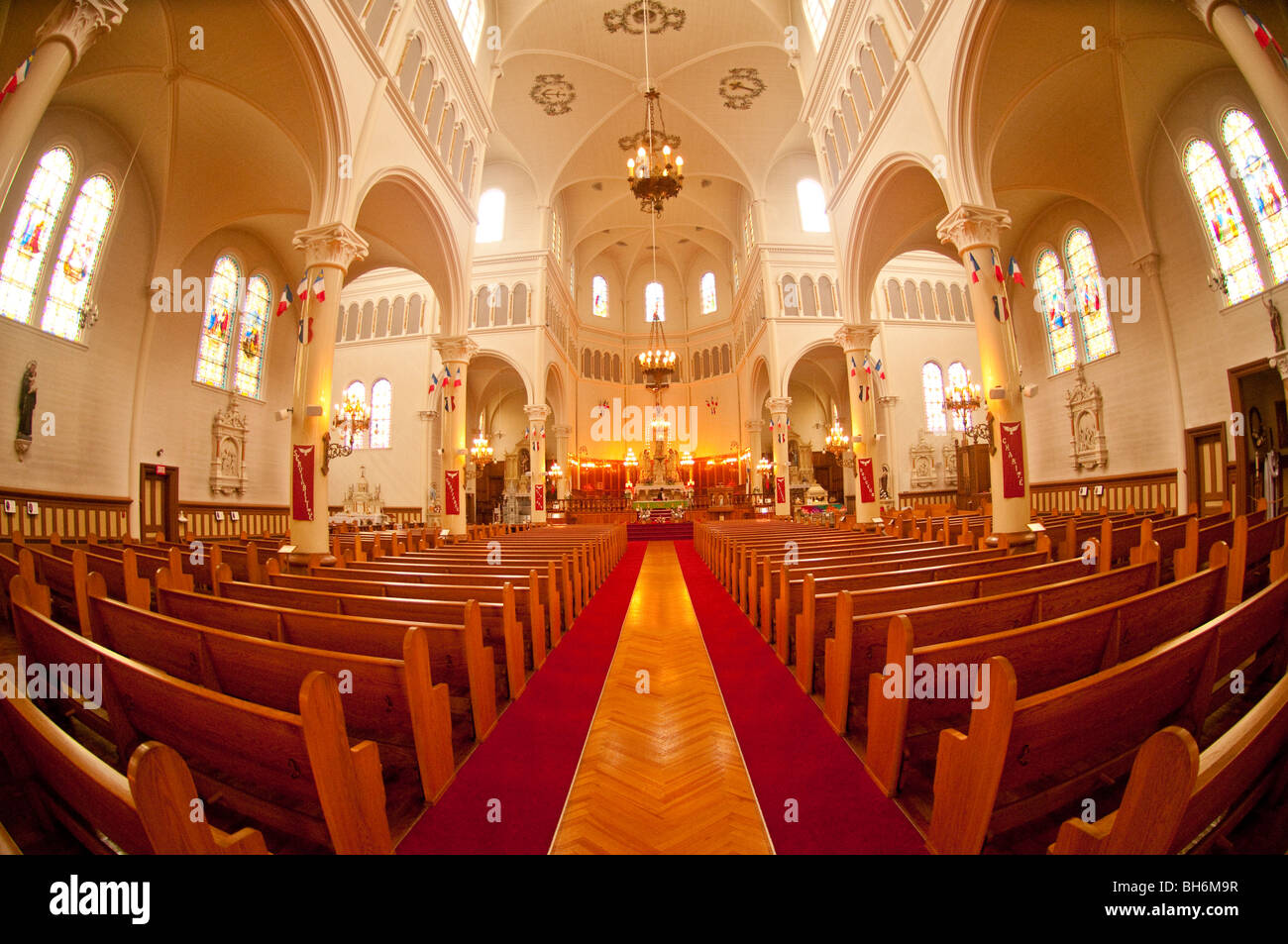 Nova Scotia, Church Point, St. Mary's Catholic Church, Largest Wooden ...