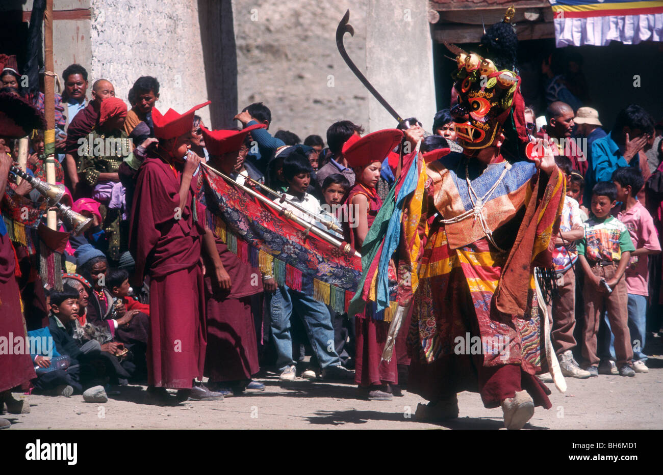 Ladakh. Leh. India. Tikse Gompa Stock Photo - Alamy