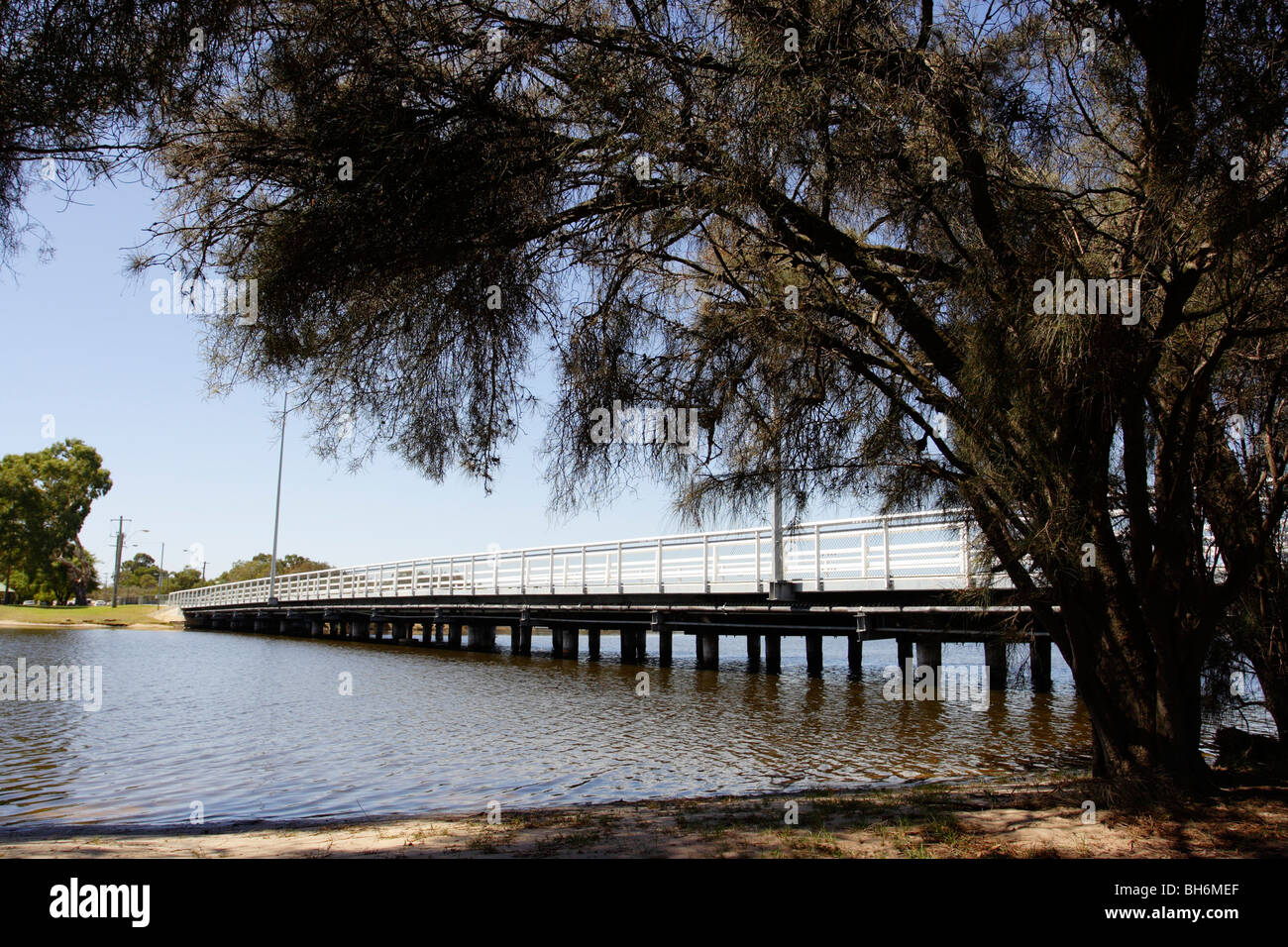 Shelley Bridge over Canning River in Western Australia Stock Photo - Alamy