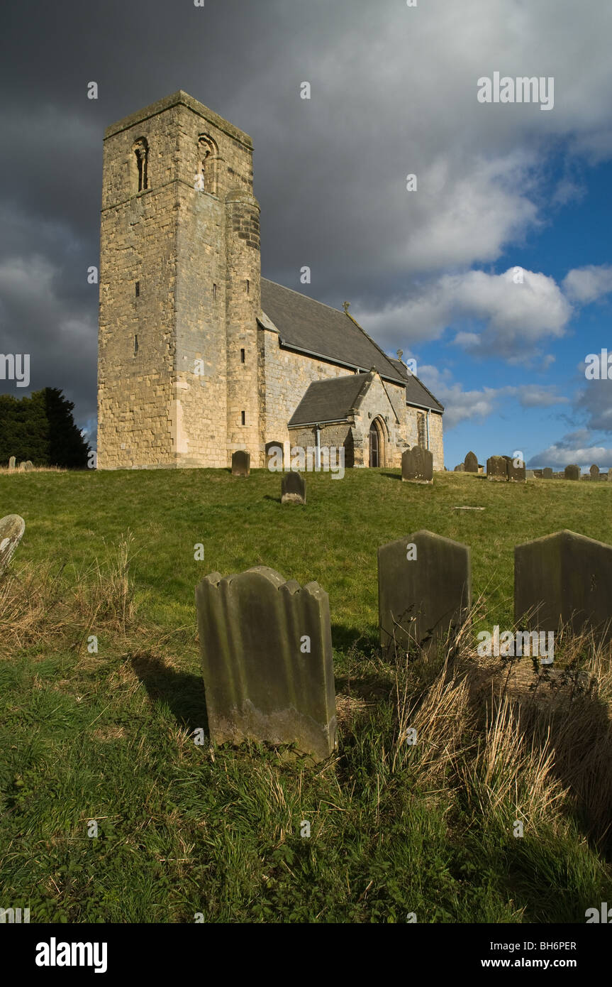 dh St Andrews Church WEAVERTHORPE NORTH YORKSHIRE English Norman style ...
