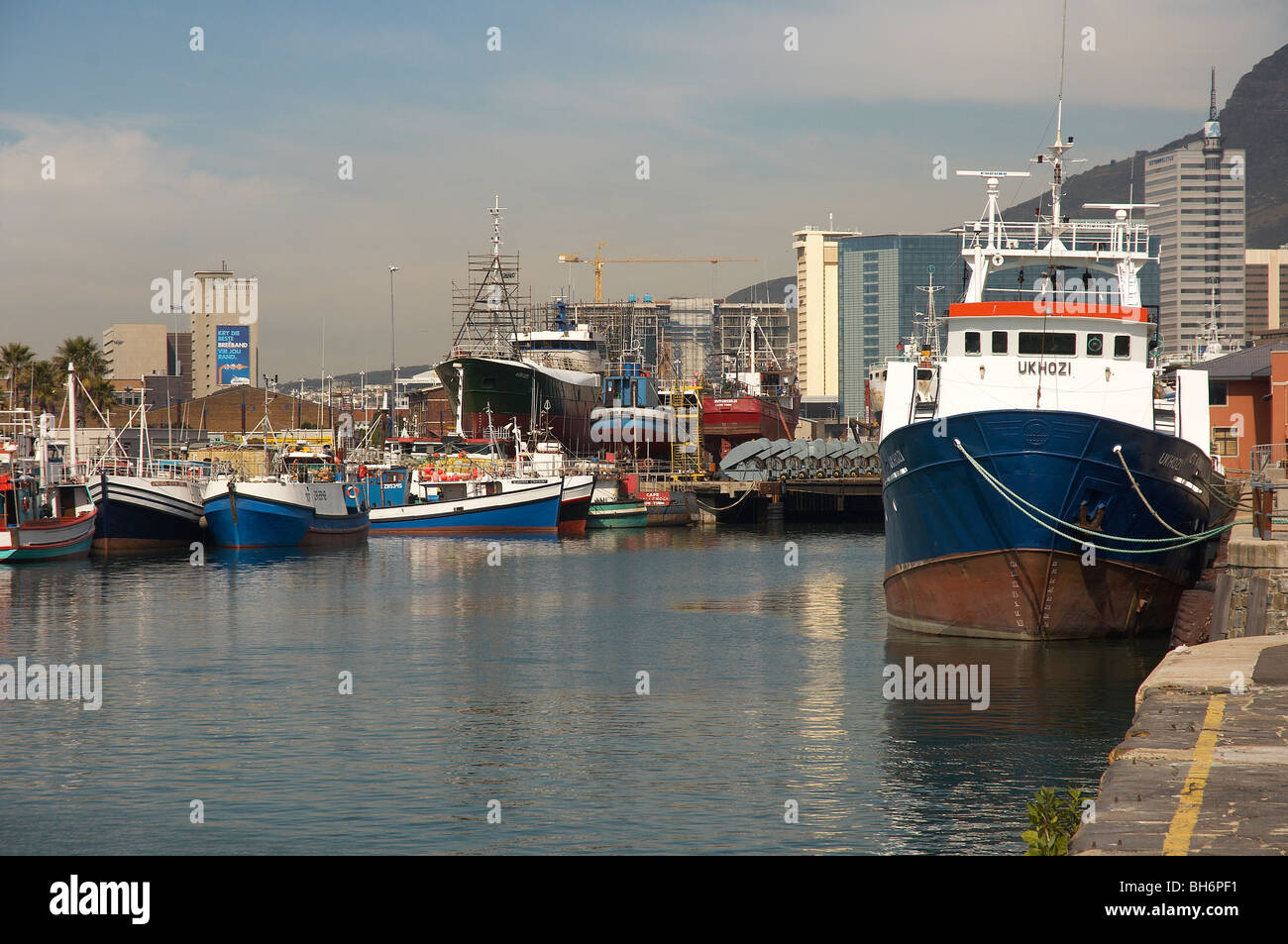 cape town harbour Stock Photo - Alamy
