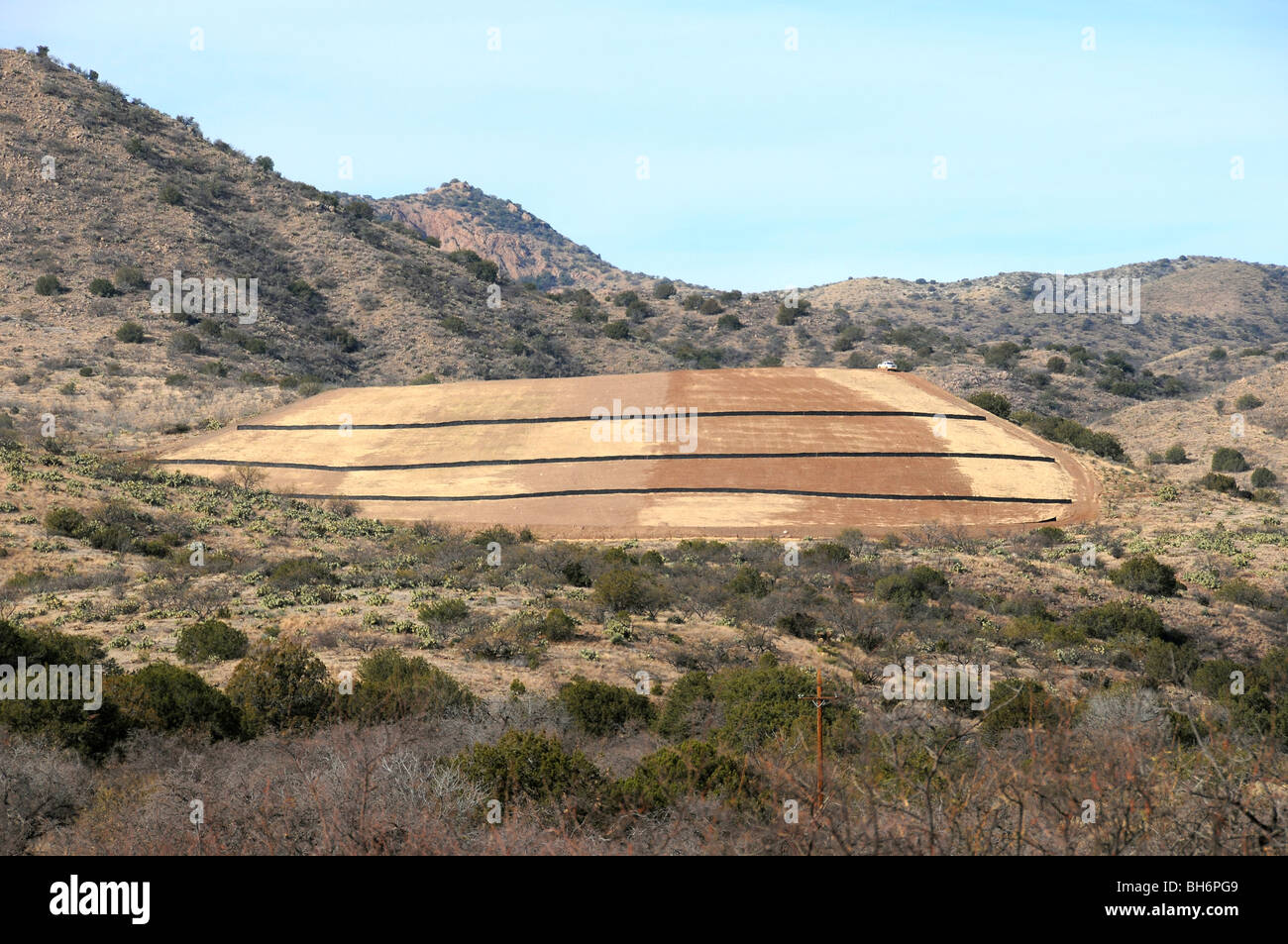 The beginning of a new copper mine in the Rosemont area in the Santa ...
