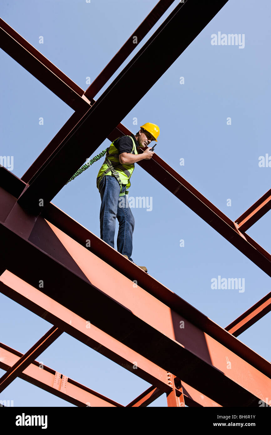 Steel worker 03 Stock Photo - Alamy