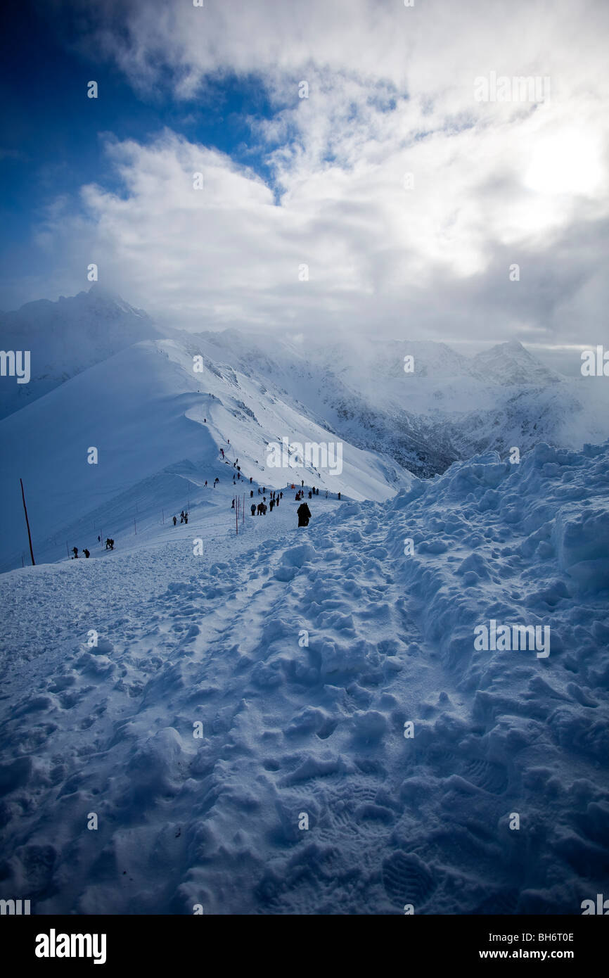 Mountain summit, Tatry, Tatra, Poland Stock Photo - Alamy