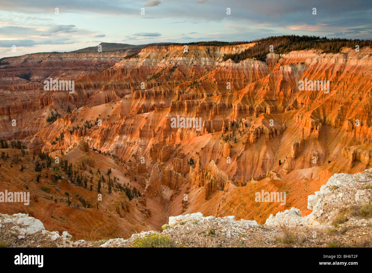 View of Cedar Breaks Amphitheater from Point Supreme in Cedar Breaks ...