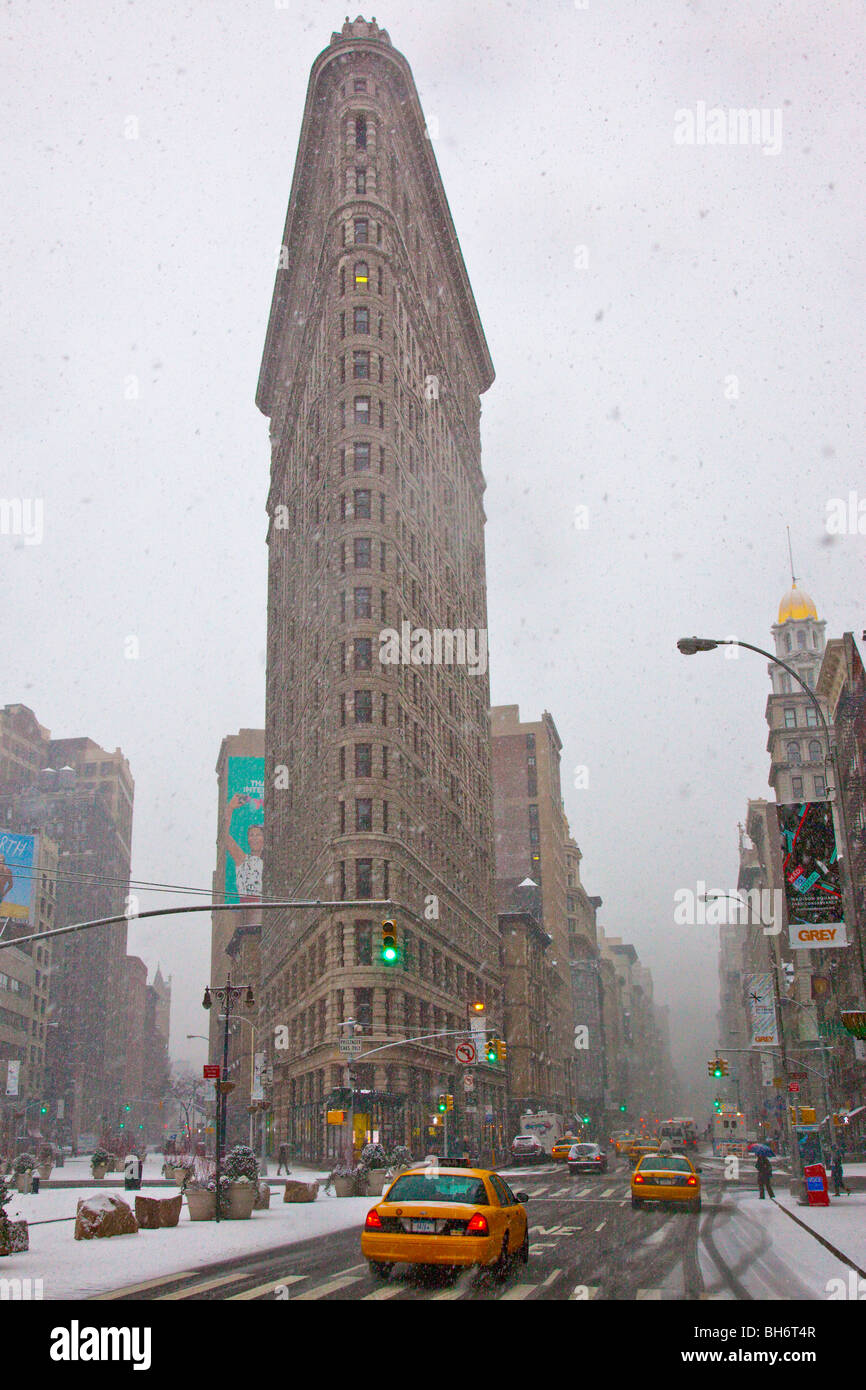Flatiron Building in Manhattan, New York City Stock Photo - Alamy