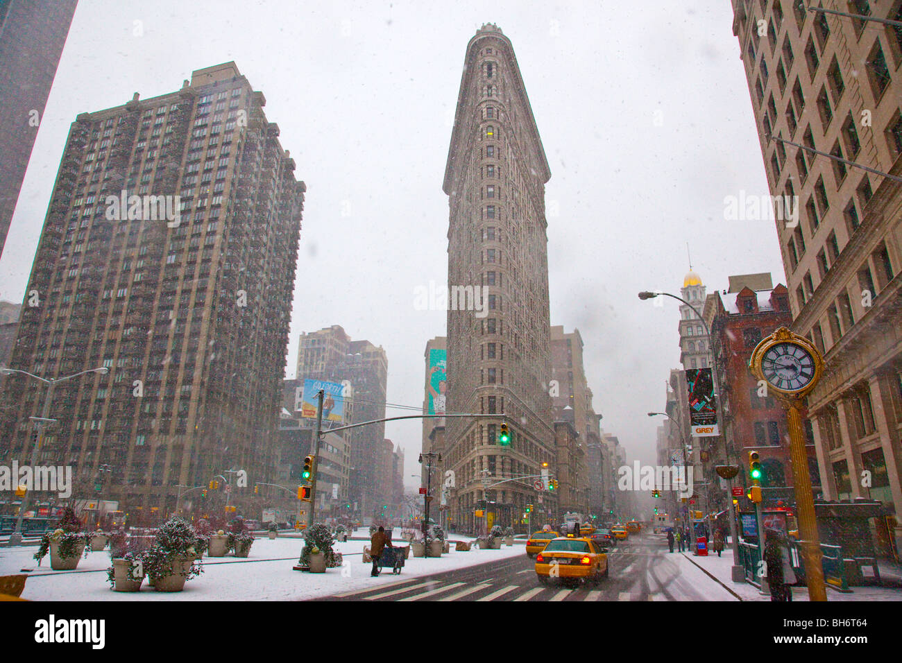Flatiron Building in Manhattan, New York City Stock Photo - Alamy