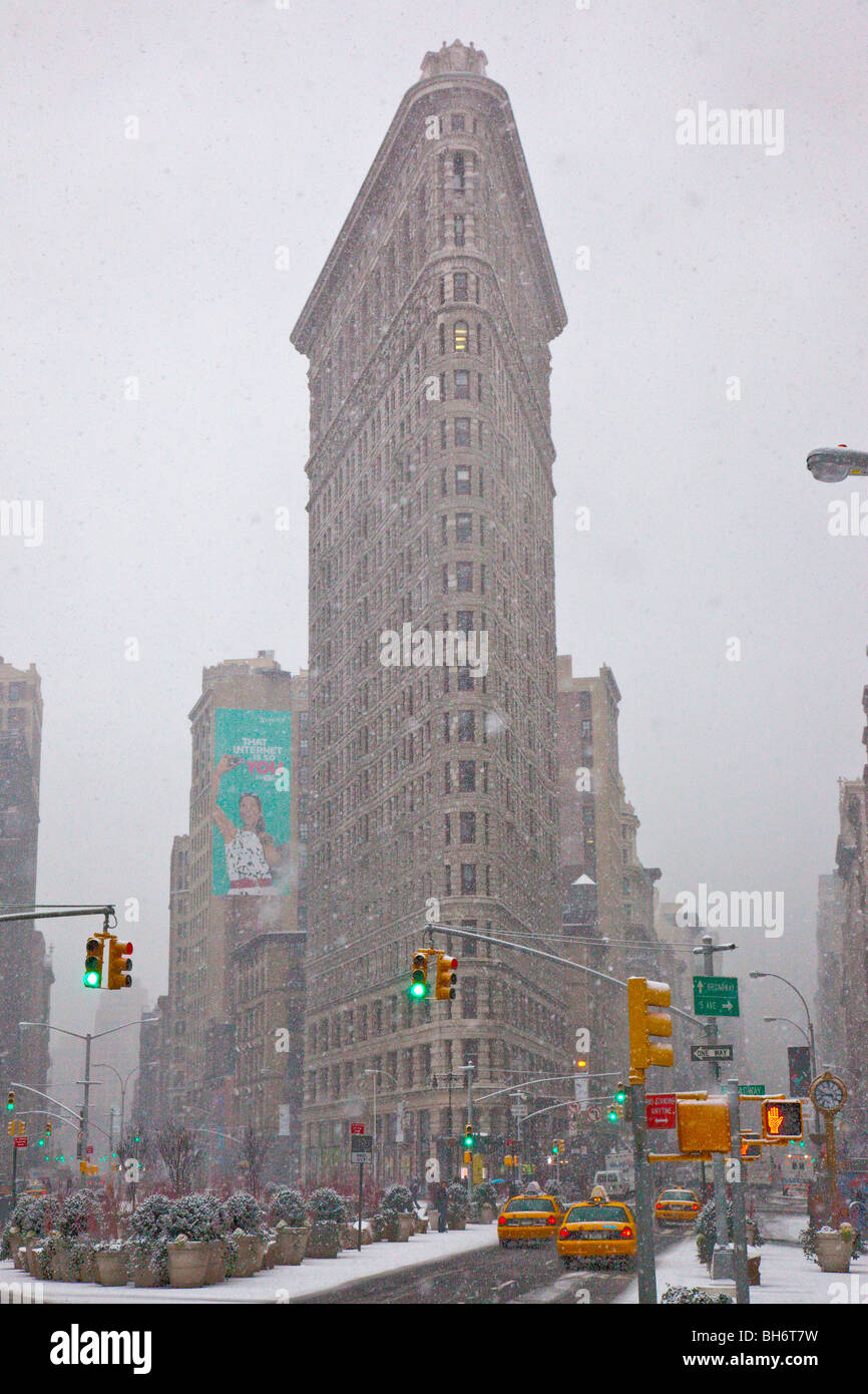 Flatiron Building in Manhattan, New York City Stock Photo - Alamy