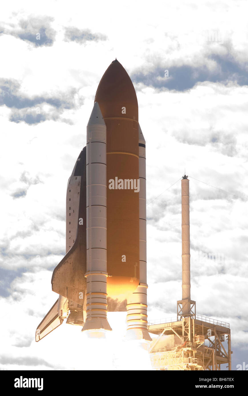 Nasa Lift Off View Nose