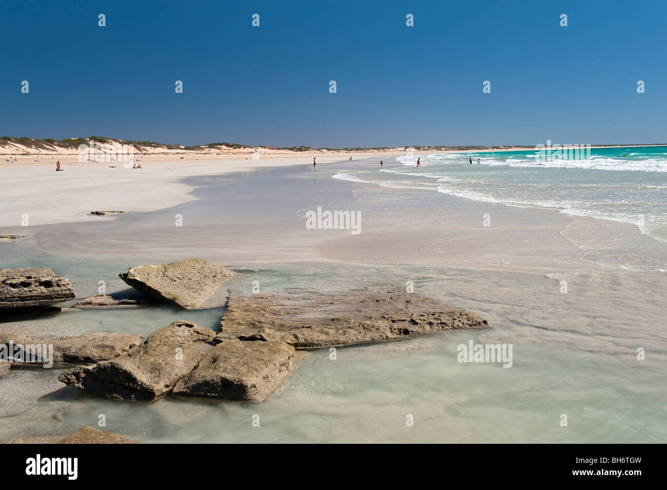 Cable Beach near Broome in Western Australia Stock Photo - Alamy