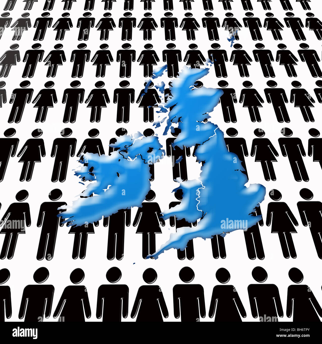 Overpopulation population explosion hi-res stock photography and images ...