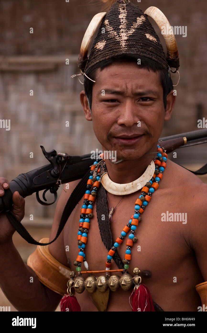 Tribal dress of nagaland hi-res stock photography and images - Alamy