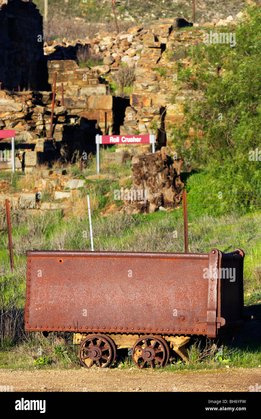 Abandoned Open Cut Copper Mine Stock Photo - Alamy