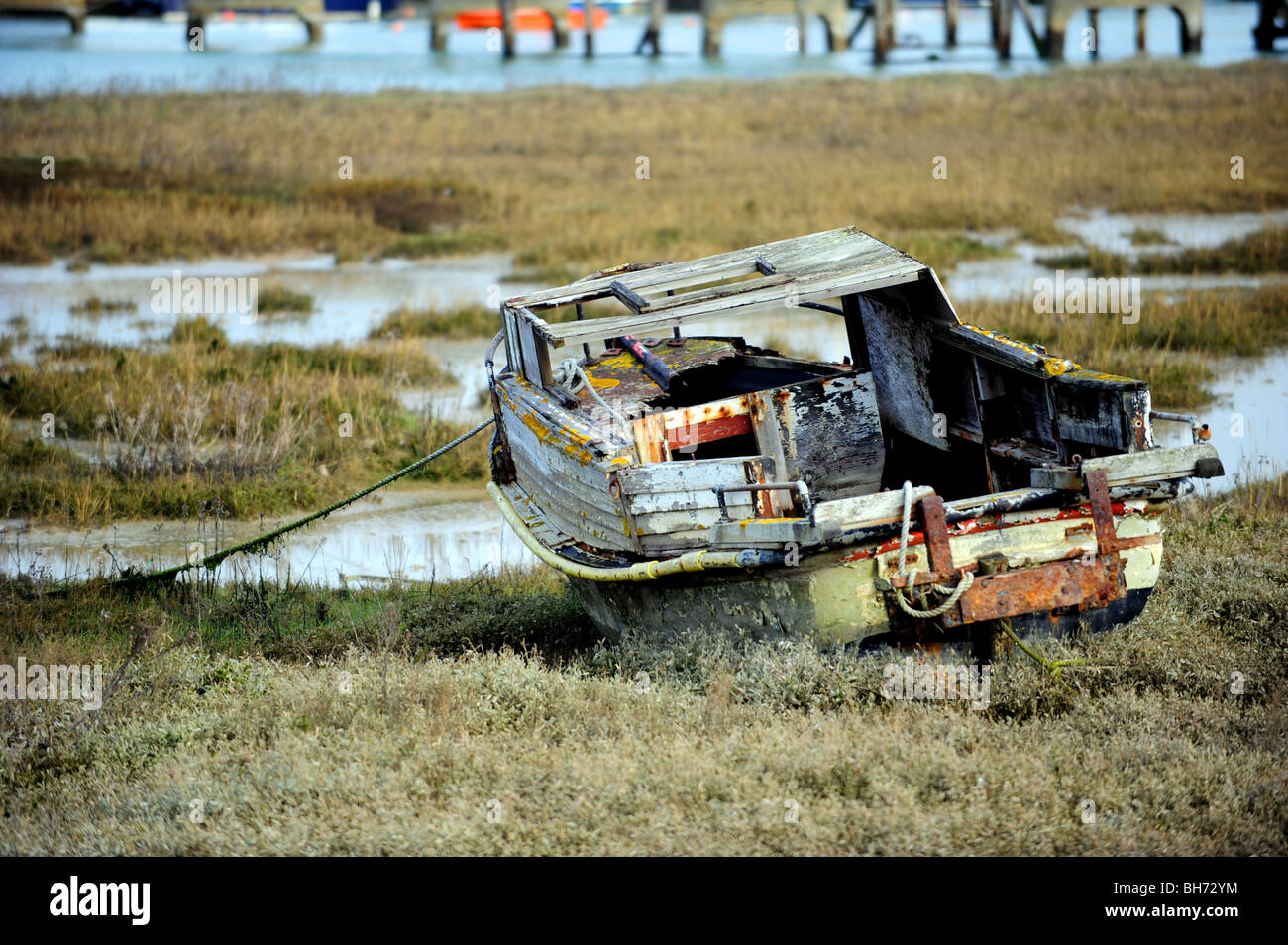 Derelict Boat High Resolution Stock Photography and Images - Alamy