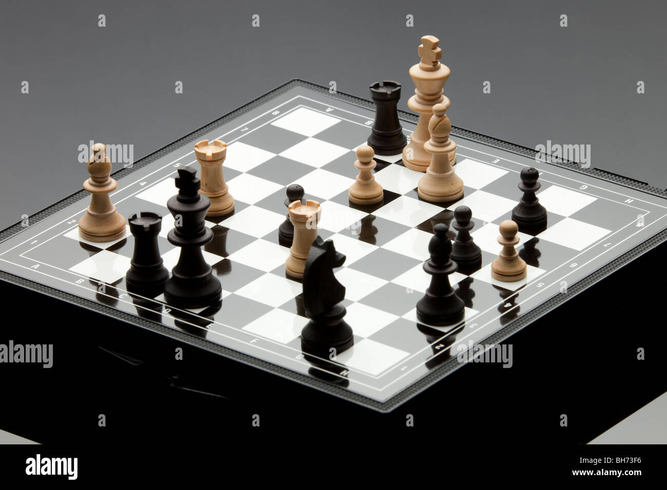 Checkmate in a game of Chess Stock Photo - Alamy