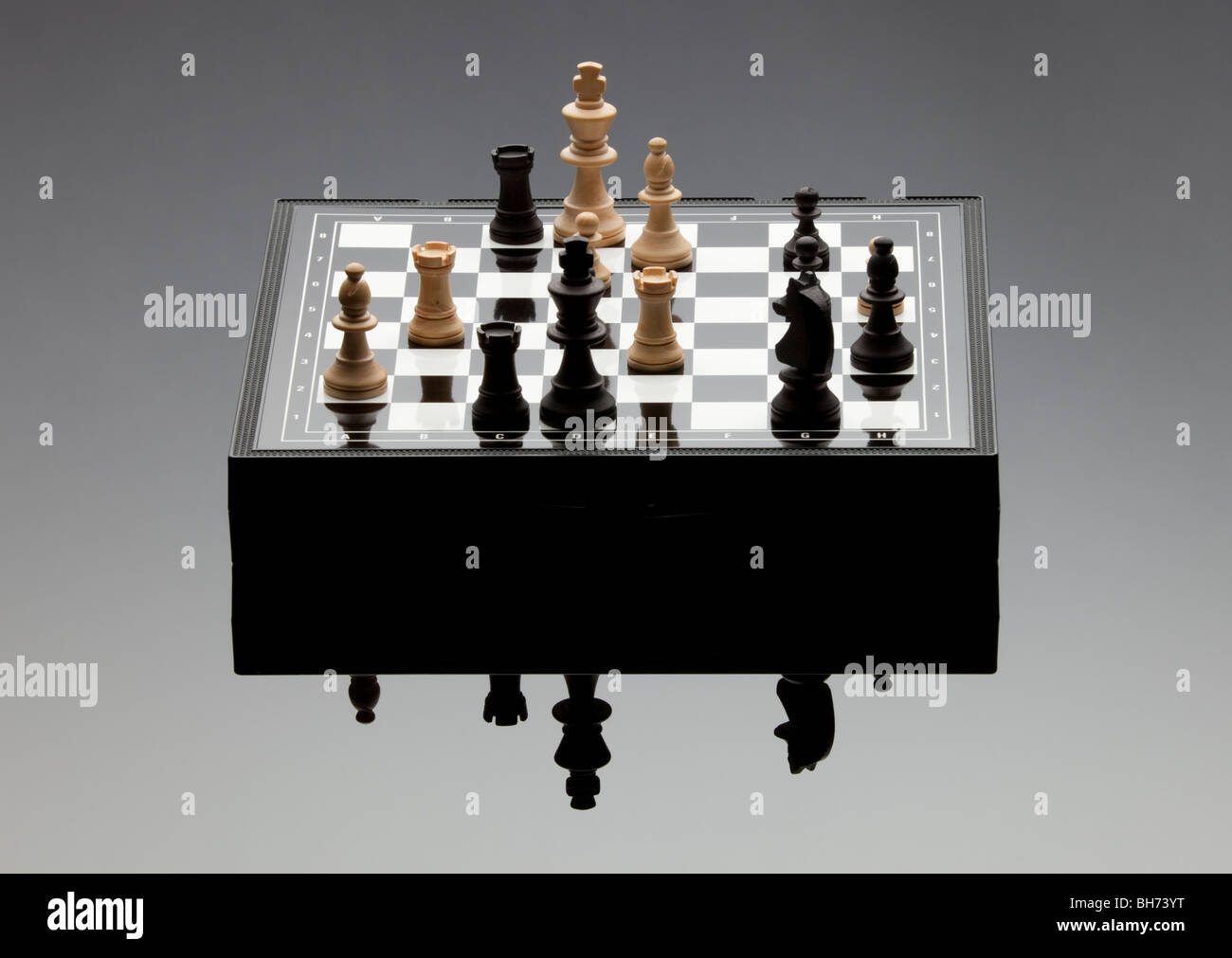 Checkmate in a game of Chess Stock Photo - Alamy