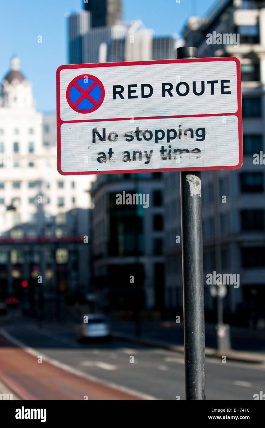 A traffic enforcement sign in London. Photo by Gordon Scammell Stock ...