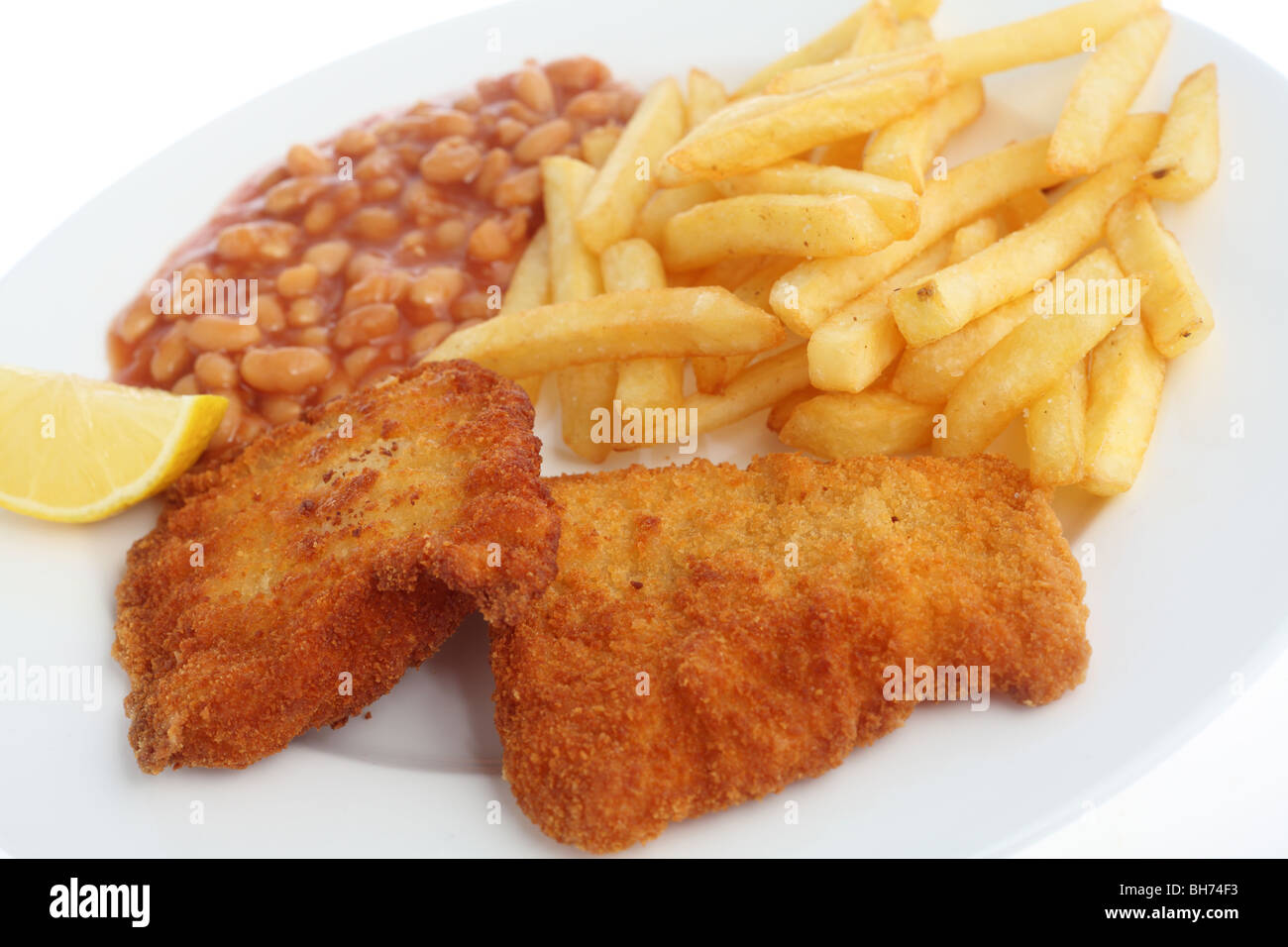 Fish And Chips With Baked Beans - All About Baked Thing Recipe