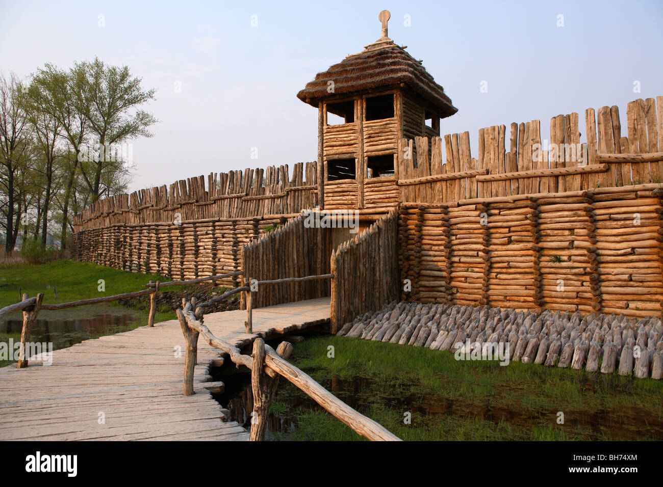 Biskupin archaeological site in hi-res stock photography and images - Alamy