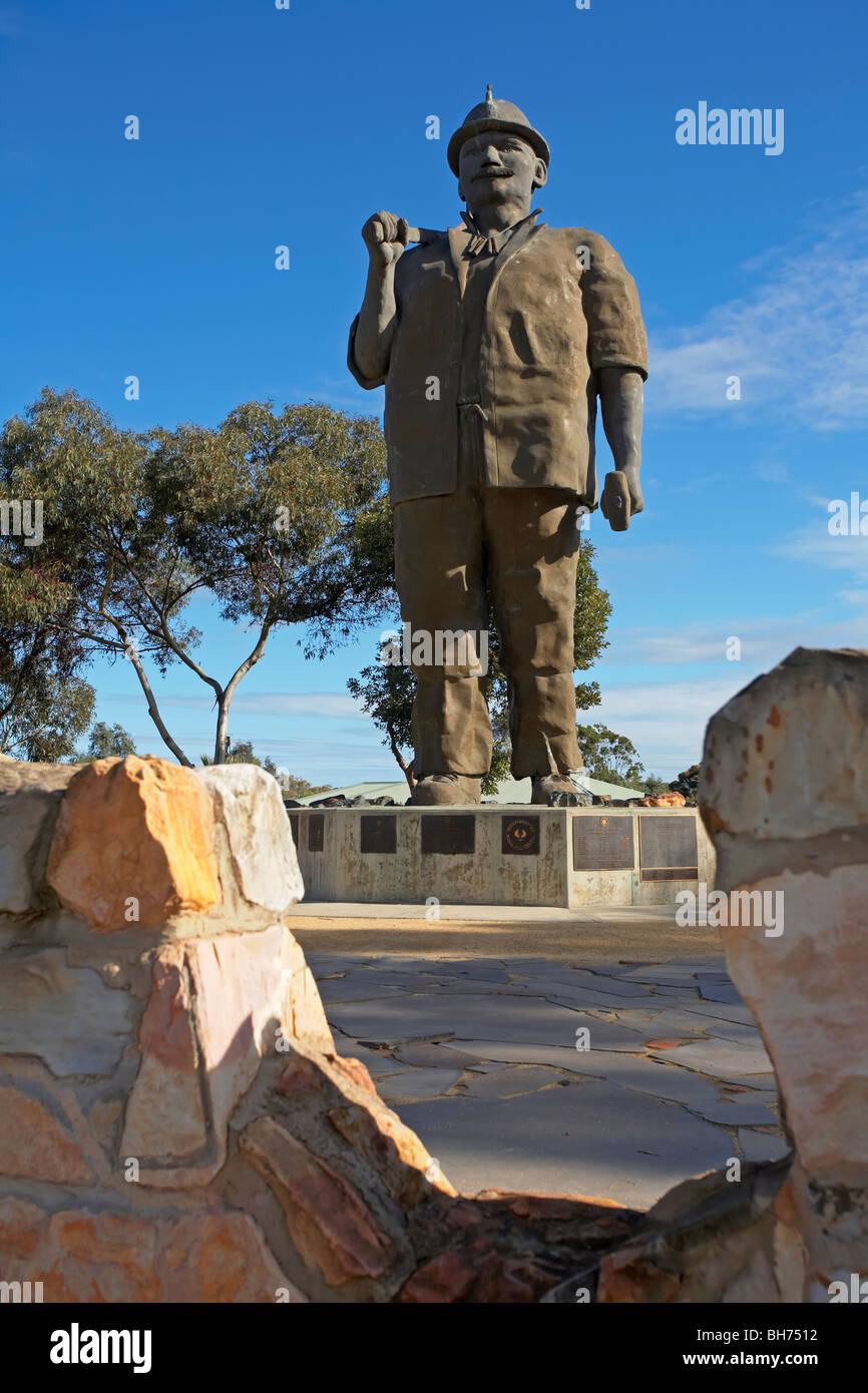 Map Kernow Statue Kapunda South Australia Stock Photo - Alamy